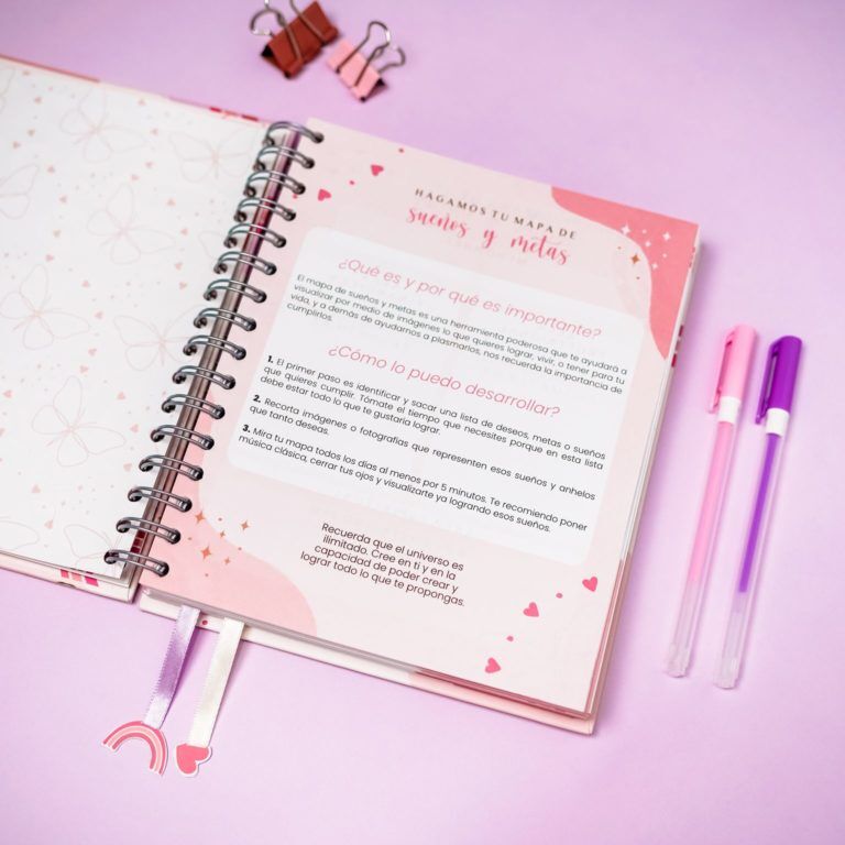 Cuaderno Mi Diario Planner/ Diario Para Trabajadoras - Marketic Agency